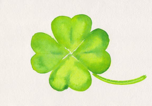 Leaf Clover Painting Stock Illustrations – 3,806 Leaf Clover Painting ...