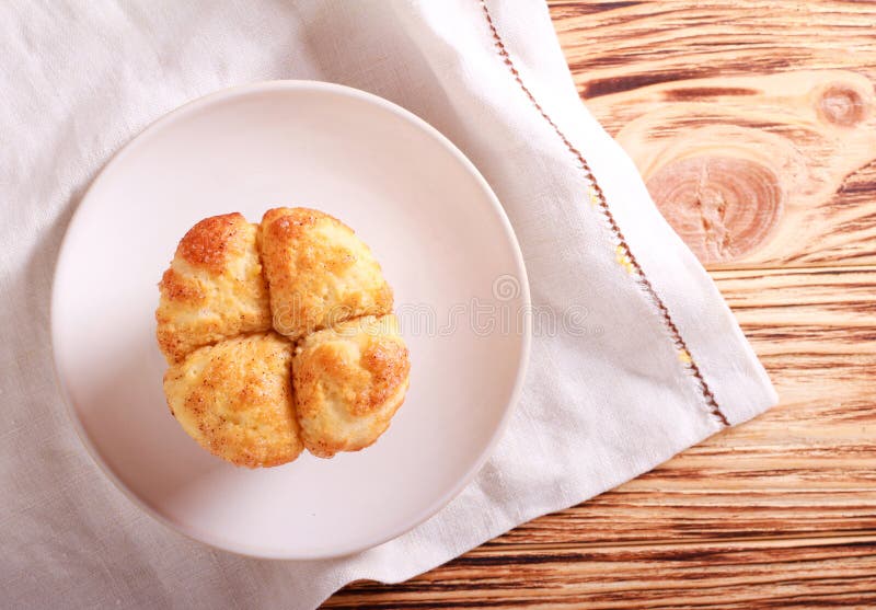 Four Leaf Clover Roll with Spices Stock Photo - Image of clover ...