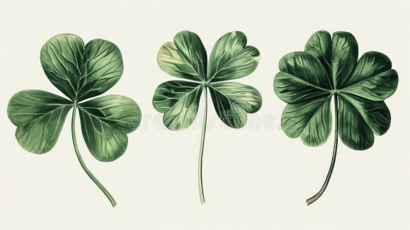 Four Leaf Clover stock image. Image of leaf, irish, symbol - 366986685