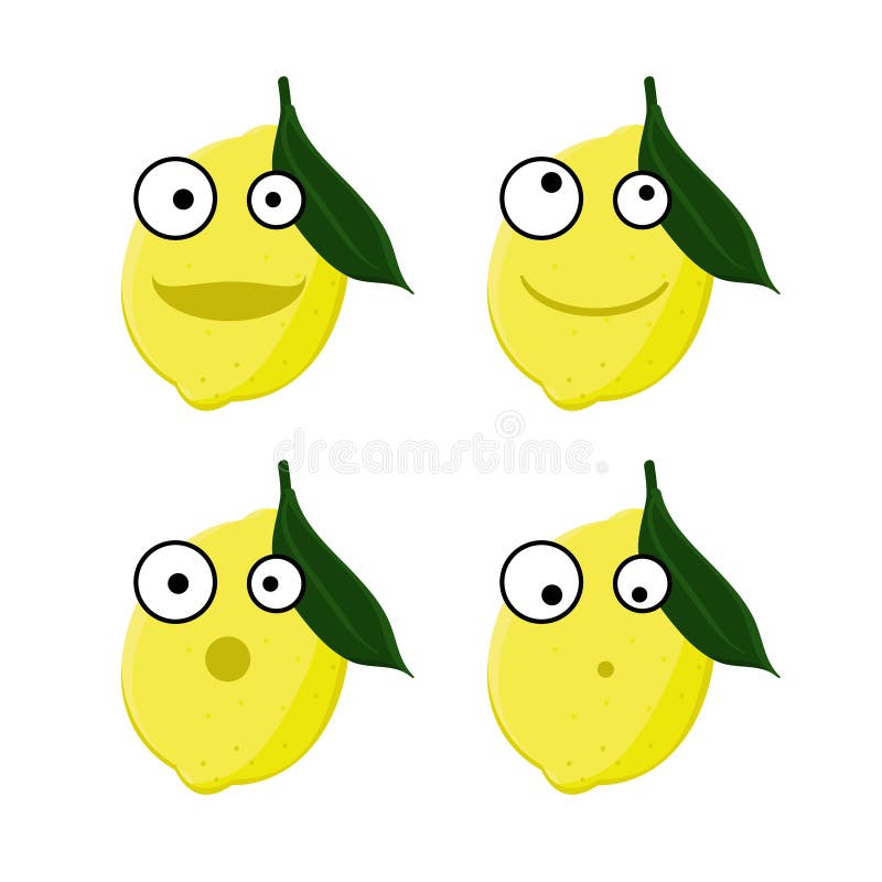 Lemon Emoticons Stock Illustrations – 321 Lemon Emoticons Stock ...