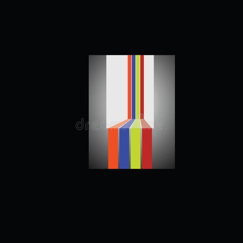 Four Line English Paper Sheet of Notebook Stock Vector - Illustration ...