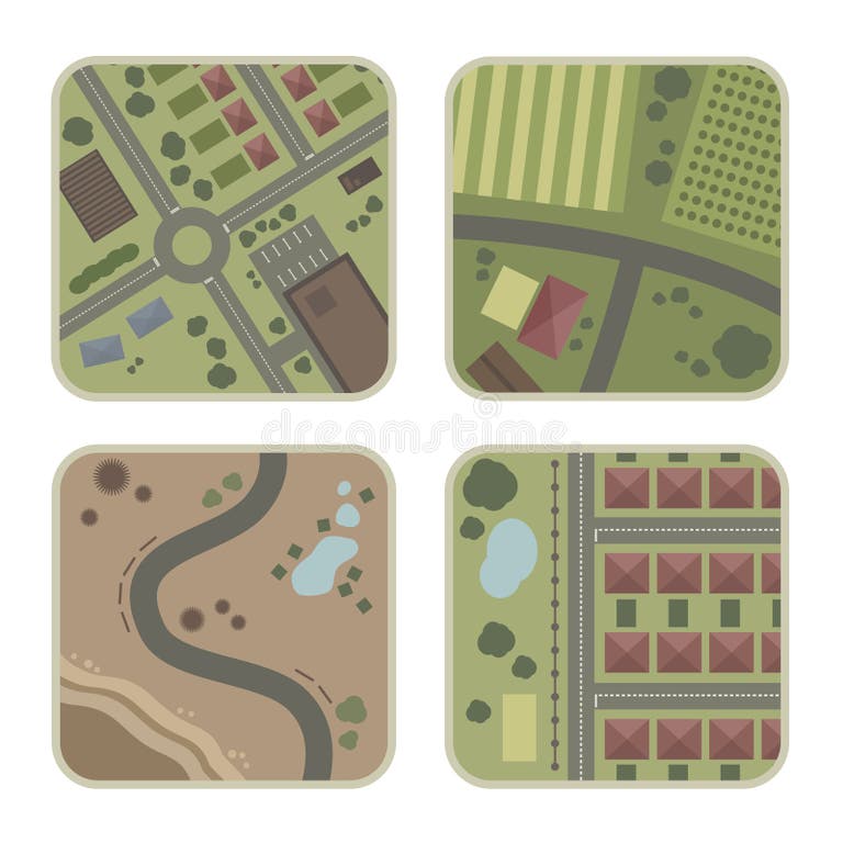 Aerial Maps Stock Illustrations – 938 Aerial Maps Stock Illustrations ...