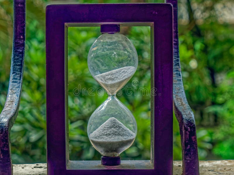A Four Minute Hourglass Sand Timer On A Window Sill Mumbai Editorial Photography Image Of