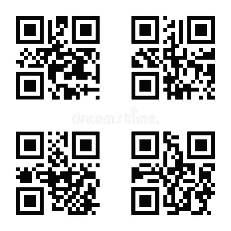 Black Qr Codes Stock Illustrations – 417 Black Qr Codes Stock Illustrations, Vectors & Clipart ...