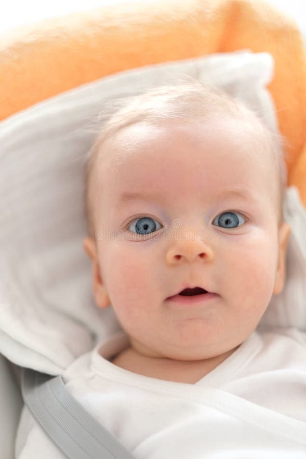 Four months old baby stock photo. Image of happy, infant - 96146170