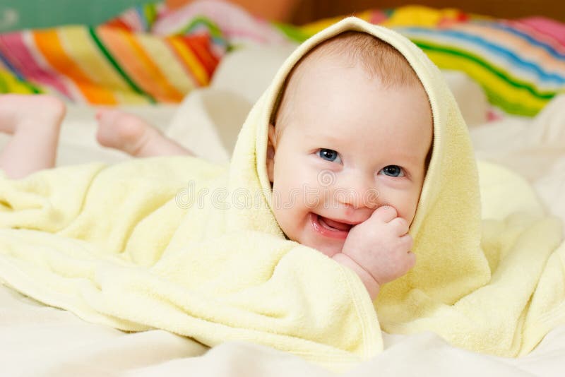 Four mounth infant stock photo. Image of cute, face, innocence - 7412012