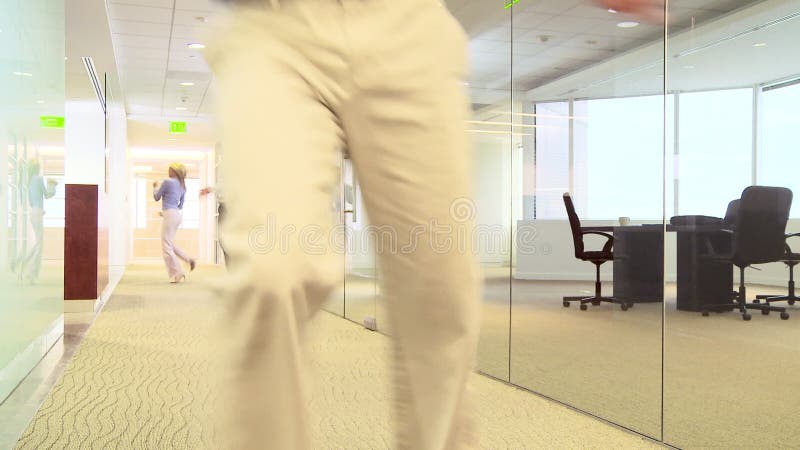 Four Office Colleagues Dancing in Hallway Stock Video - Video of team ...