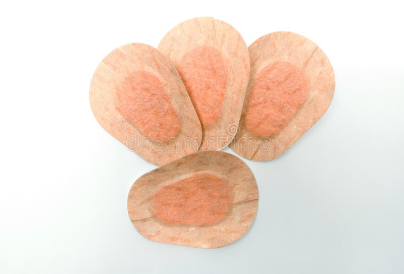 Four orthoptic eye patch stock image. Image of stick - 97875101