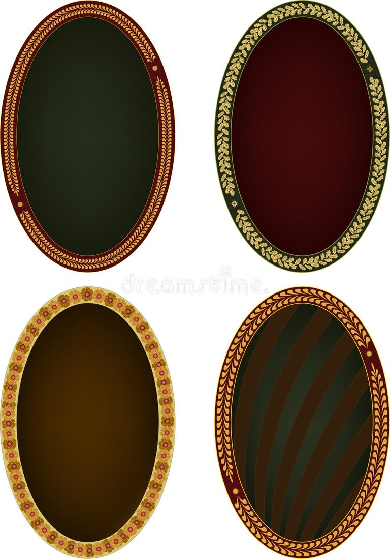 Oval Patterns Stock Illustrations – 5,209 Oval Patterns Stock ...