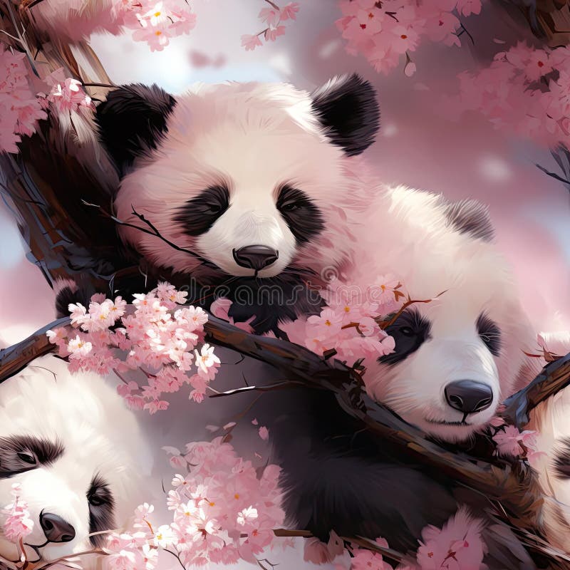 Four Pandas Field Stock Illustrations – 68 Four Pandas Field Stock ...