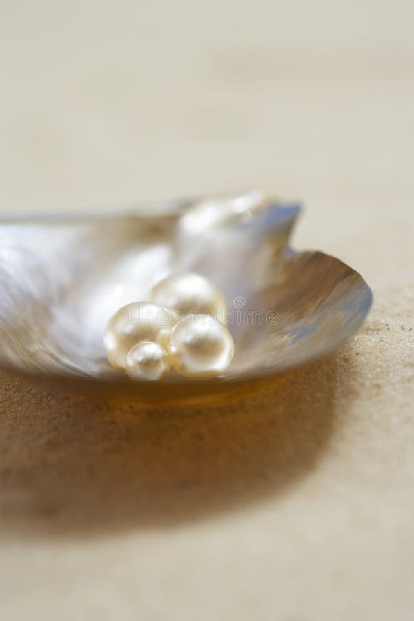 Four pearls stock photo. Image of abstract, jewels, bride - 5167744