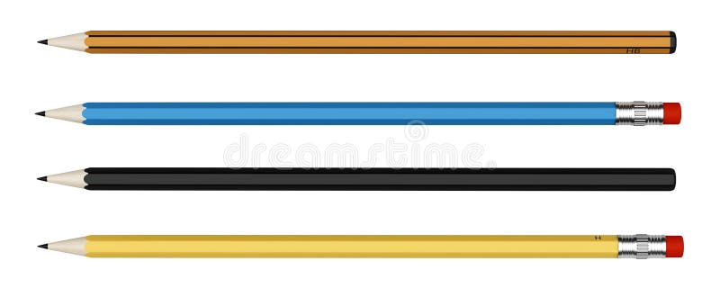 Funny Numbers Isolated on White Background Stock Illustration ...