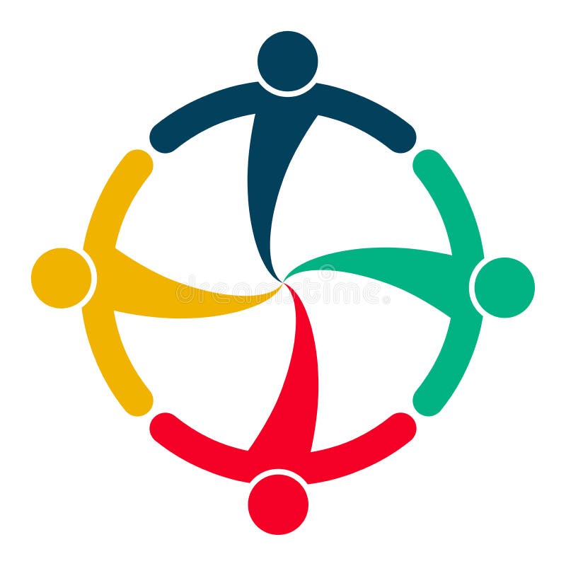 People Holding Hands Circle Stock Illustrations – 5,451 People Holding ...