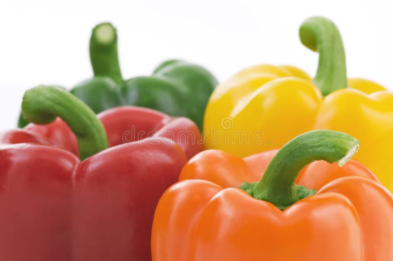 Four Peppers stock photo. Image of growth, colored, food - 10402778