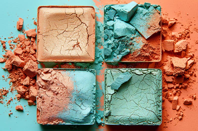 Different Squares. Contour Drawing. Vector Illustration. Stock Image ...