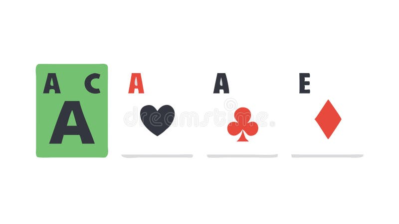 Playing Cards Font Suits Stock Illustrations – 148 Playing Cards Font ...