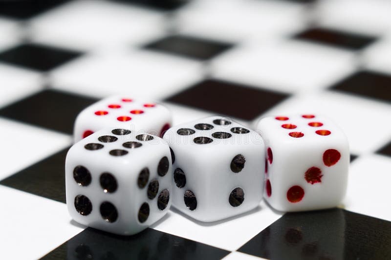 Lucky dice on table stock image. Image of luck, indoors - 50655175