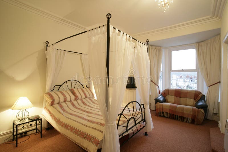 Four poster bed stock photo. Image of poster, hollidays - 137806