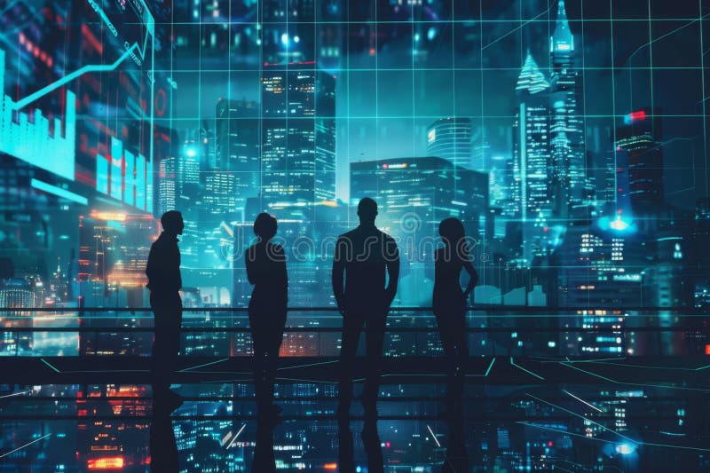 Four Professionals Observe Complex Data Visualizations on a Vast ...