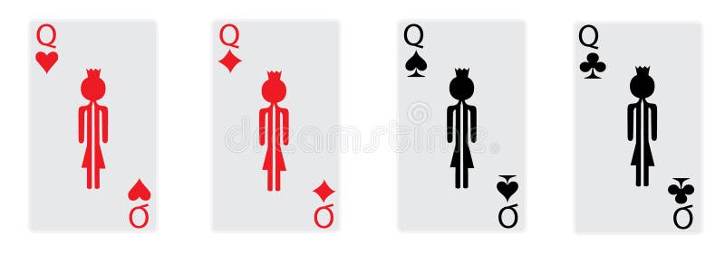 Four Queens Stock Illustrations – 55 Four Queens Stock Illustrations ...