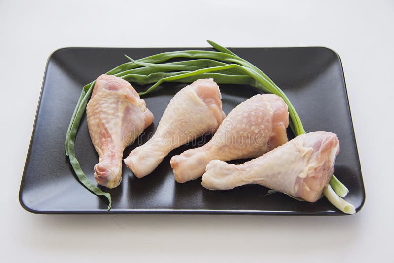 Four raw legs stock photo. Image of cook, calorie, muscle - 51993382