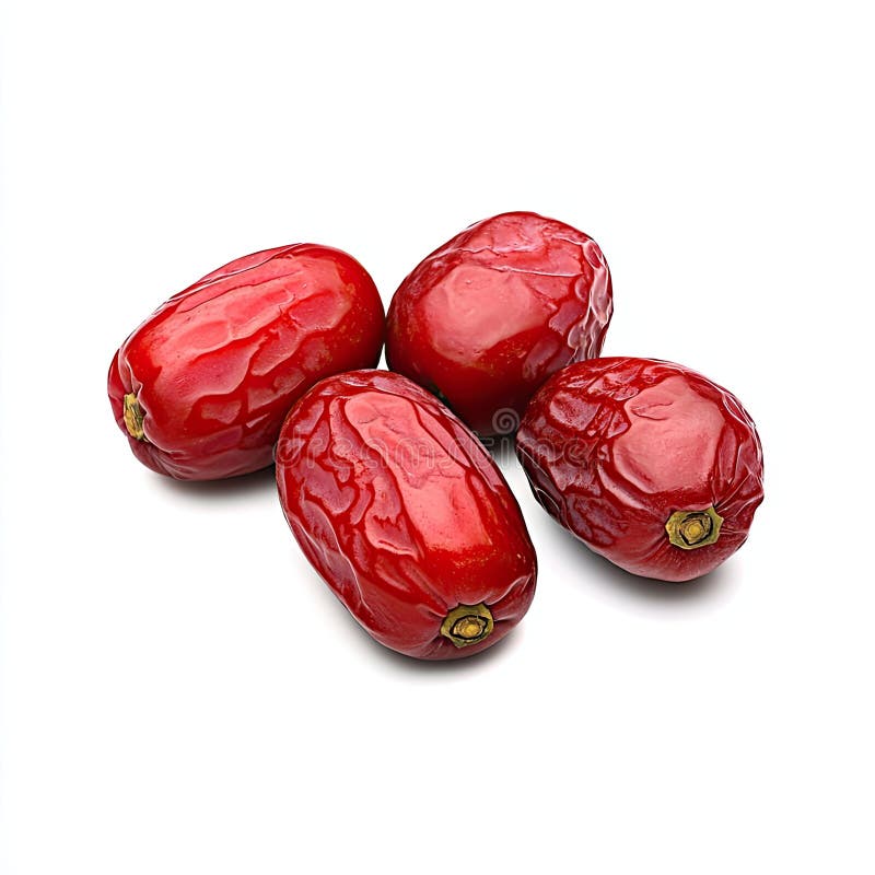 Four Red Dates stock illustration. Illustration of vitamin - 361121363
