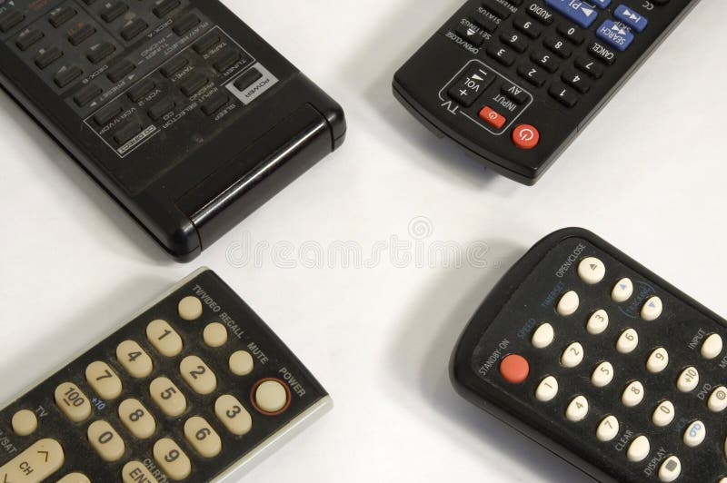 Visual Remote Control through Smartphone. Stock Photo - Image of house ...