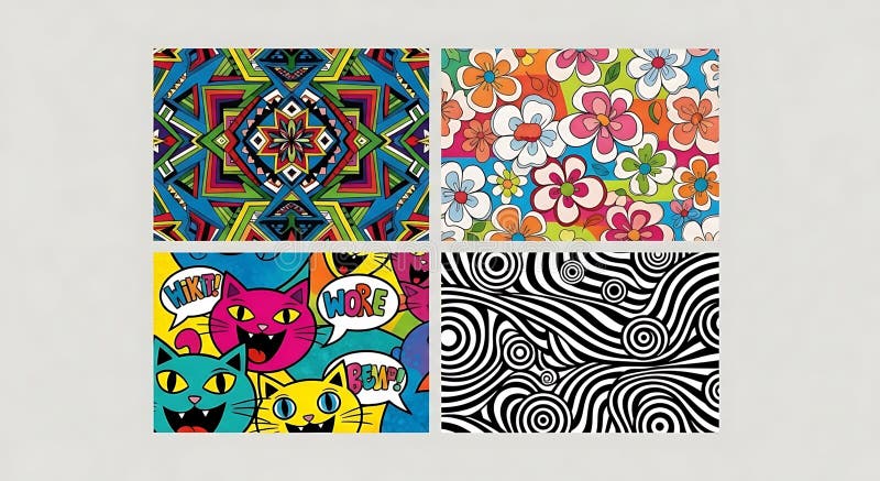 Different Retro Style Illustrations Stock Illustrations – 2,201 ...