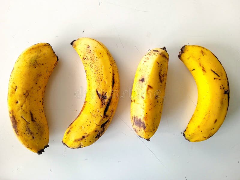 Four ripe bananas stock image. Image of delicious, bananas - 243217075