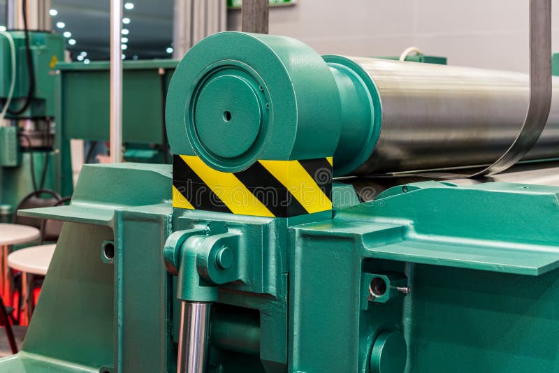 Metal Sheet Bending Machine with CNC Stock Photo - Image of industrial ...