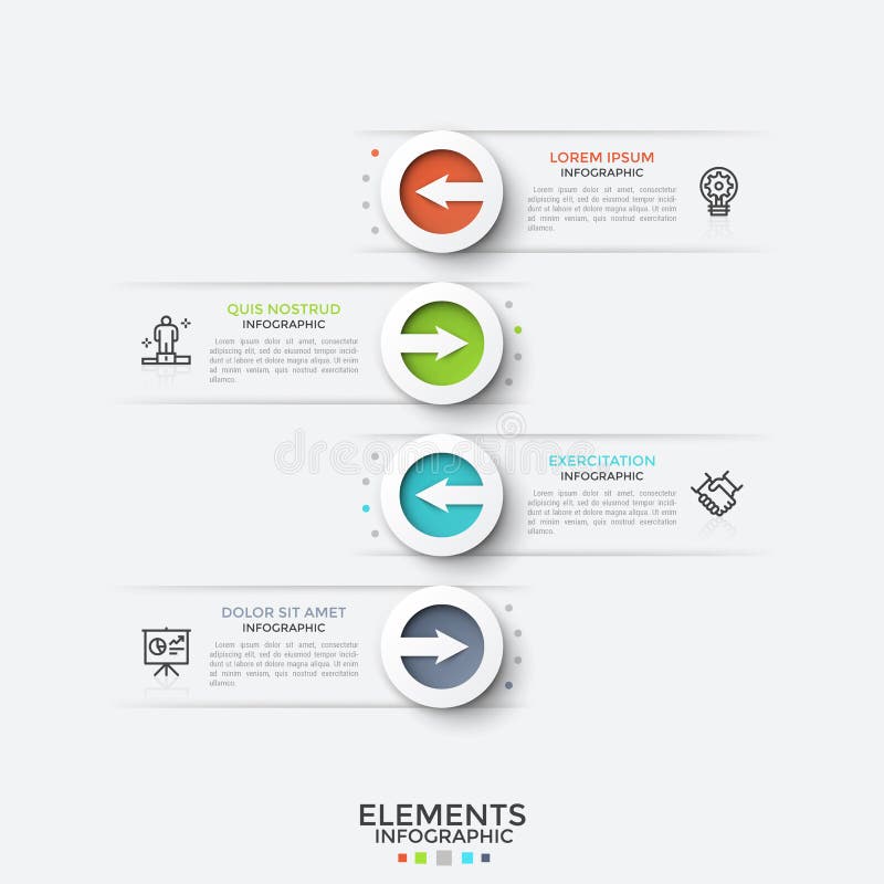 Linear Process Infographic Vertical Stock Illustrations – 255 Linear ...
