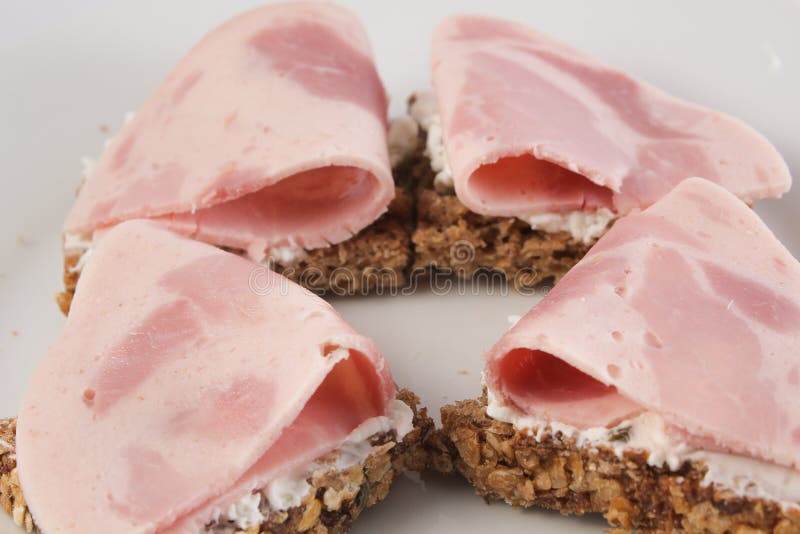 Four sandwiches stock photo. Image of lunch, rosa, beef - 37972878