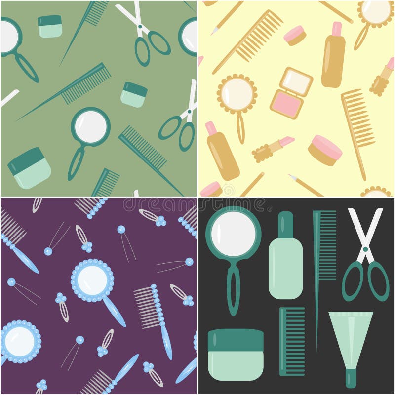 Four Illustration in Japanese Style Stock Illustration - Illustration ...