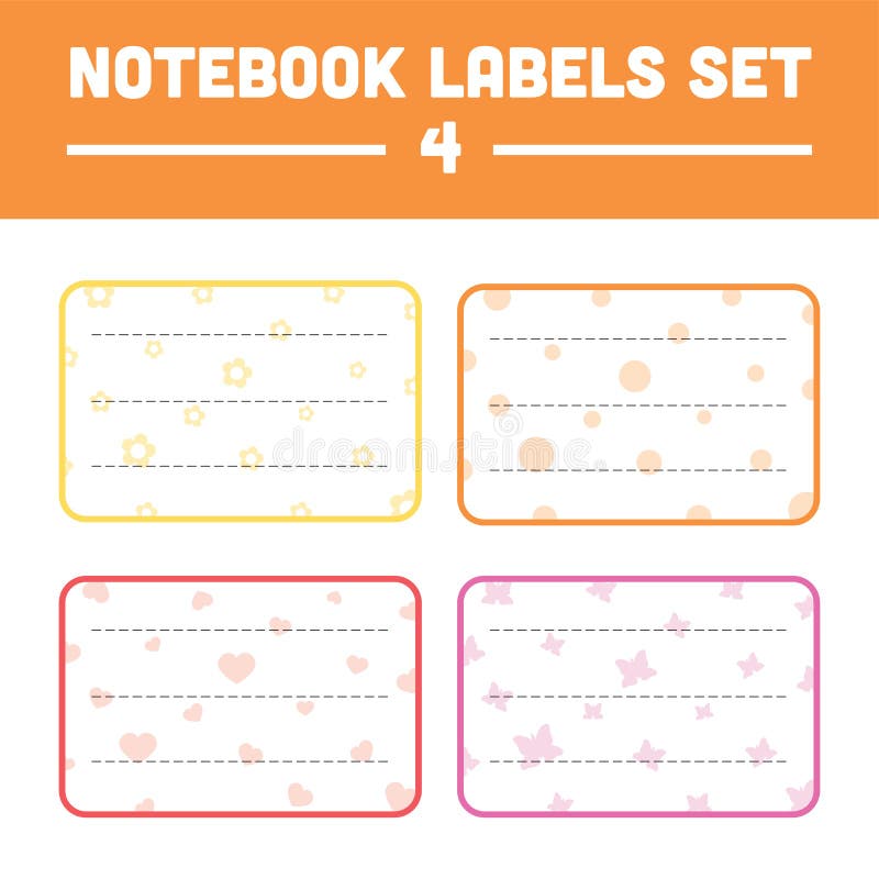 Four Seamless Pattern Collection of Flowers, Dots, Butterfly, Hearts ...