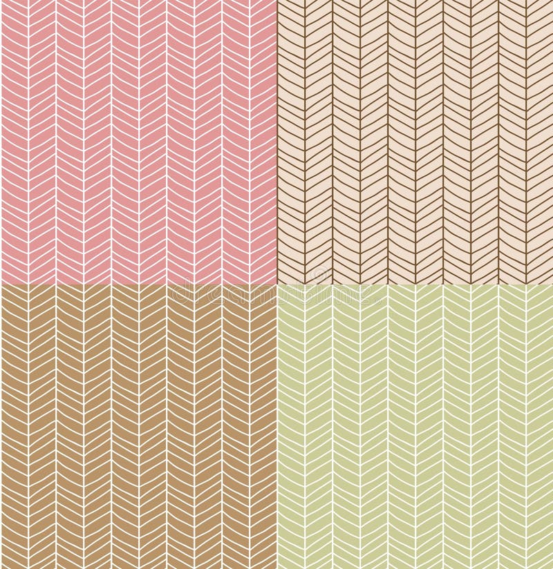 4 Four Chevron Number with Colorful Rainbow Pattern & Grey Border Stock ...