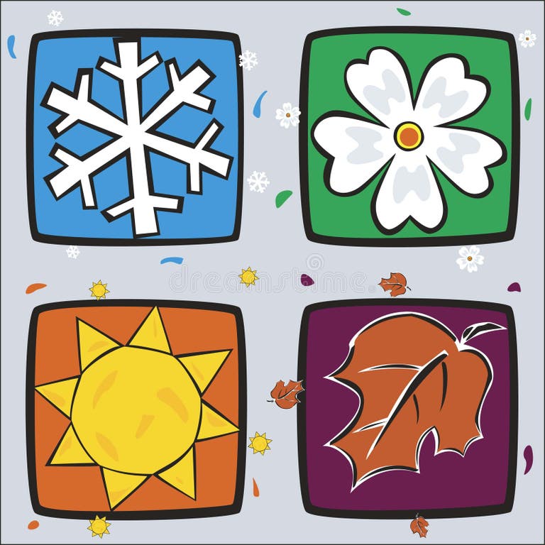 Four Seasons Window Stock Illustrations – 215 Four Seasons Window Stock ...