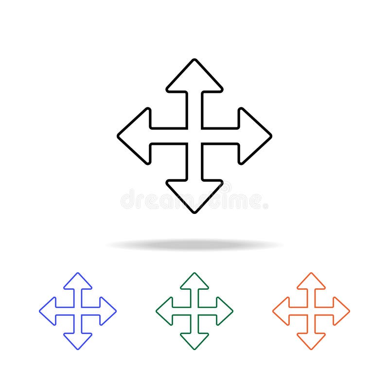 Four Elements Simple Line Symbol Stock Illustrations – 686 Four ...