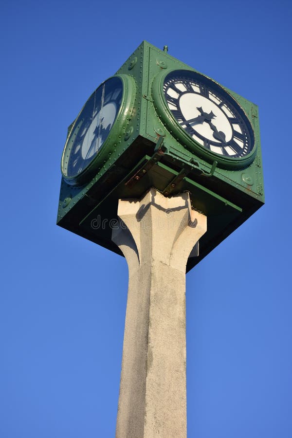 Four-sided clock tower stock photo. Image of clock, sided - 66095806