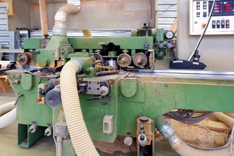 Four Sided Timber Planing Woodworking CNC-controlled Machine for Timber ...