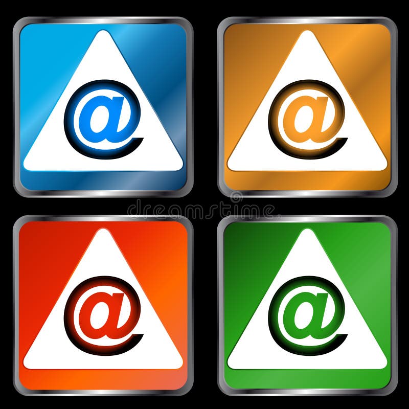 Four Signs Email Picture. Image: 25604519