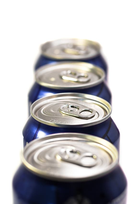Four soda cans stock photo. Image of multiple, beautiful - 8697782