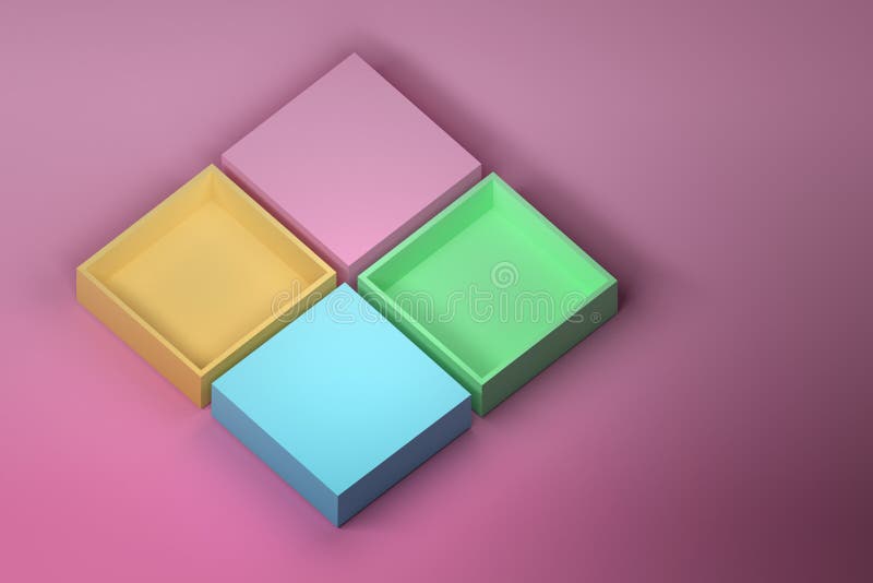 Colored Boxes Background Stock Illustrations – 9,834 Colored Boxes ...