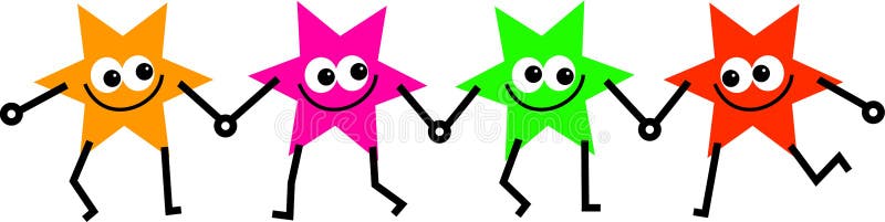 Star team stock vector. Illustration of achievement, entertainment ...