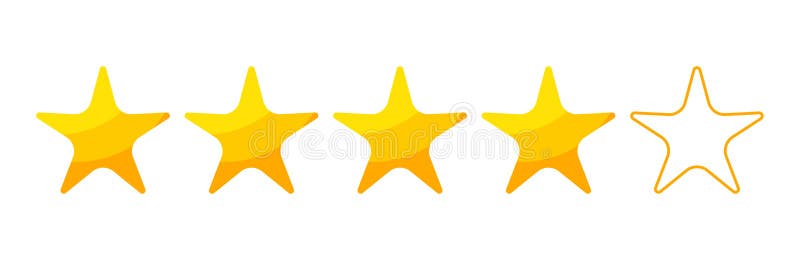 Four stars rating button stock illustration. Illustration of icon ... Four stars rating button stock illustration. Illustration of icon ...
