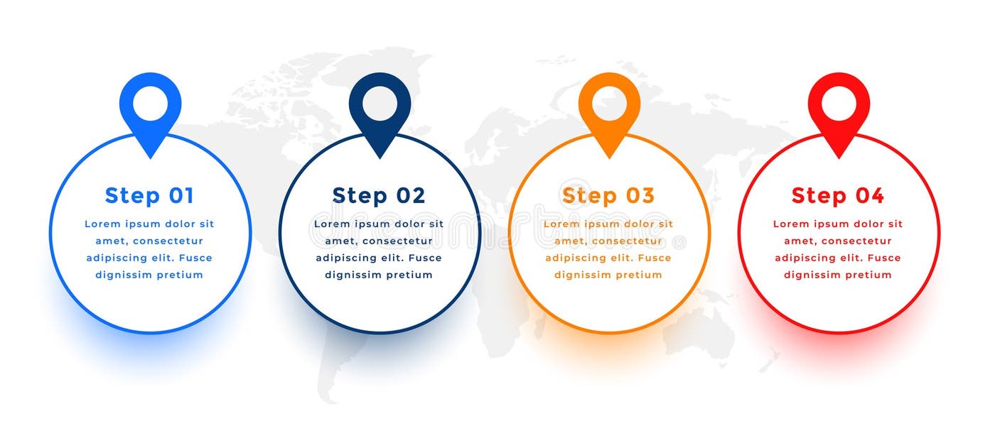 Four Step Infographic Stock Illustrations – 29,660 Four Step ...