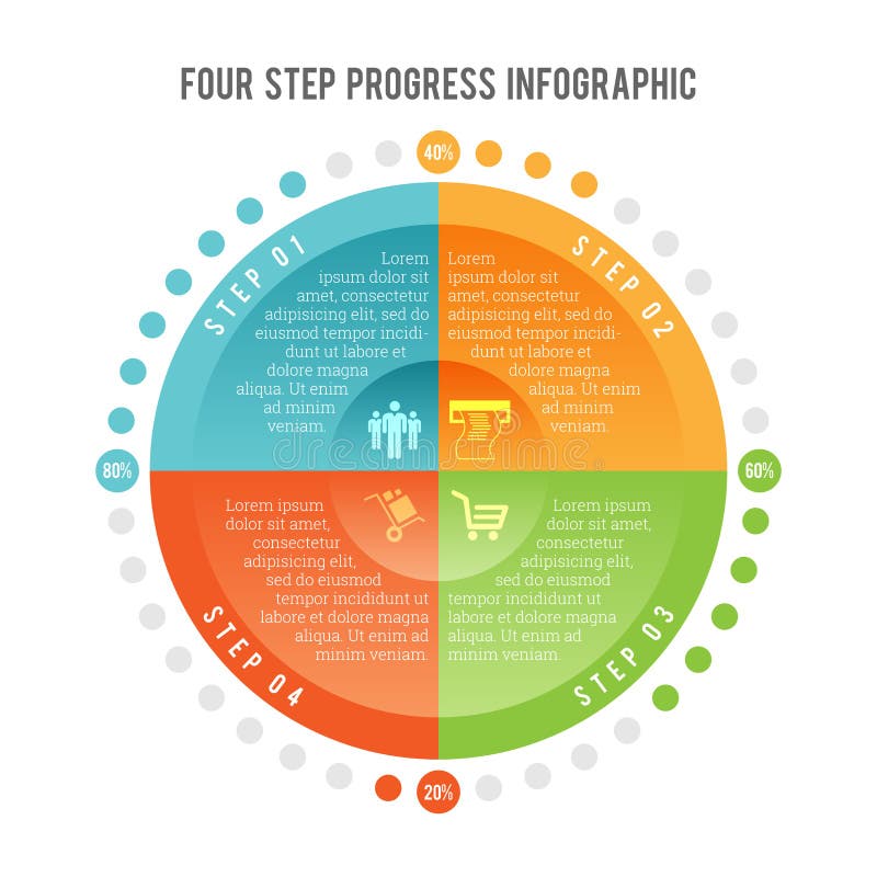 Progress Meter Infographic stock vector. Illustration of graphic - 43655284 Progress Meter Infographic stock vector. Illustration of graphic - 43655284