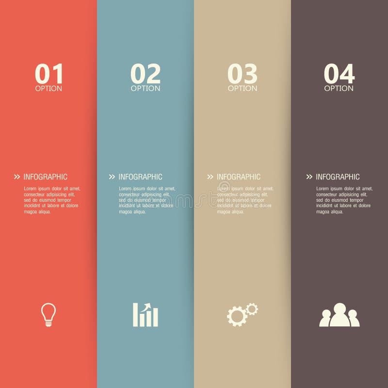 Four Steps stock vector. Illustration of creative, vector - 41452081