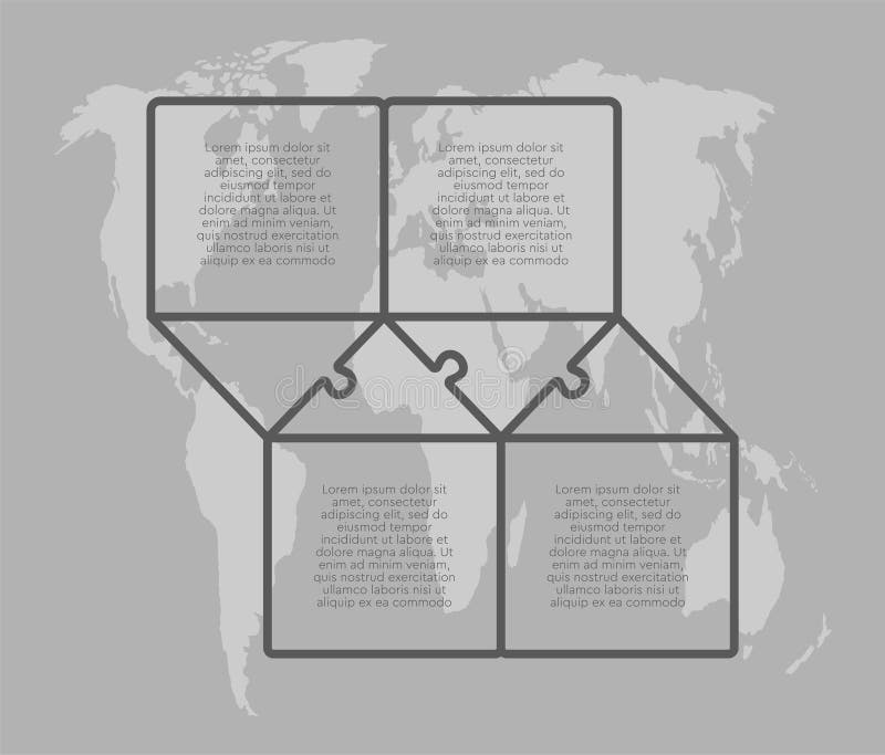 Infographic Four Square Stock Illustrations – 5,847 Infographic Four ...