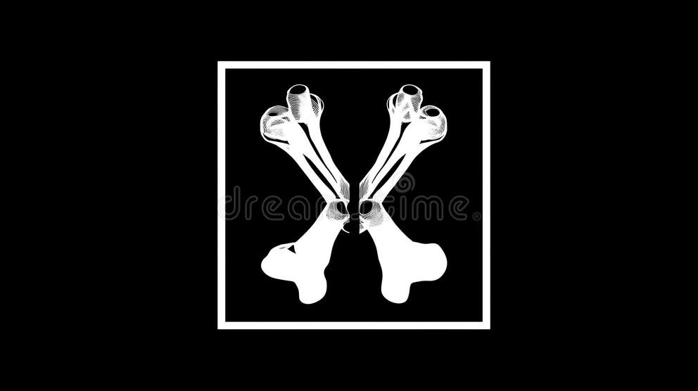 Bones Stylized Stock Illustrations – 602 Bones Stylized Stock ...