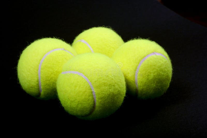 Four Tennis Ball Picture. Image: 5850084